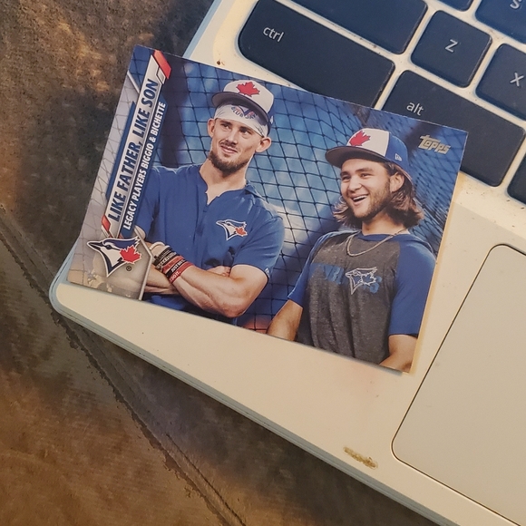Other | Like Father Like Son Checklist Baseball Card | Poshmark